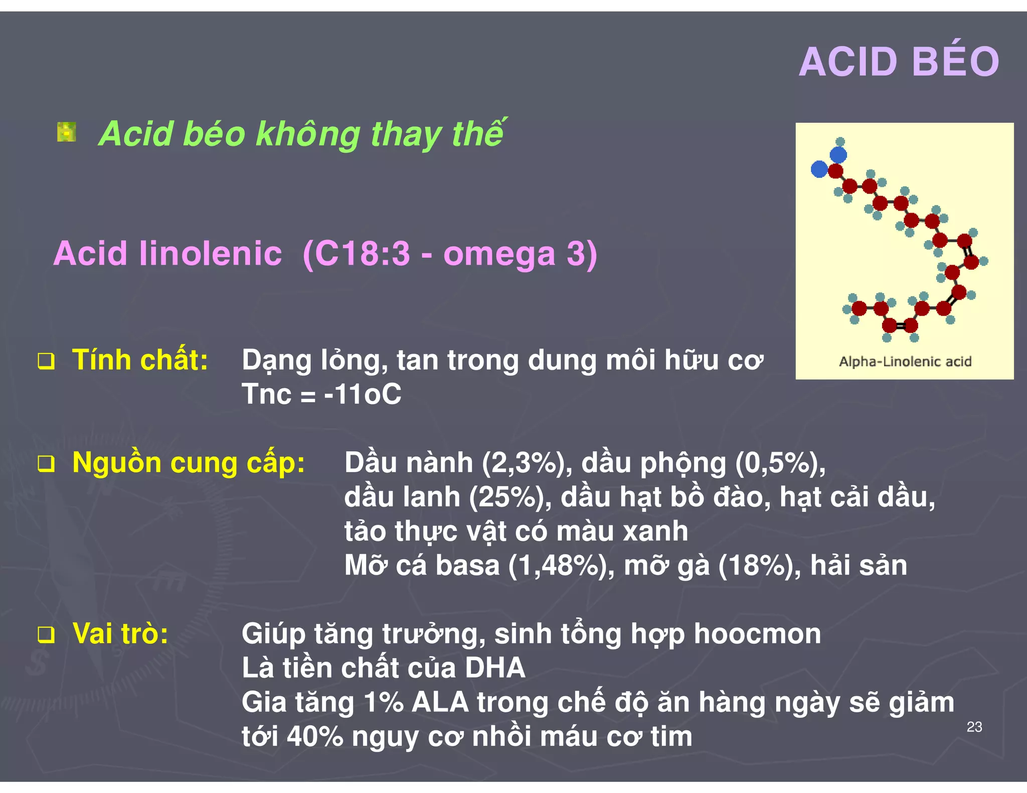 Hoa hoc thuc pham chuong 2 lipid ton nu minh nguyet | PDF