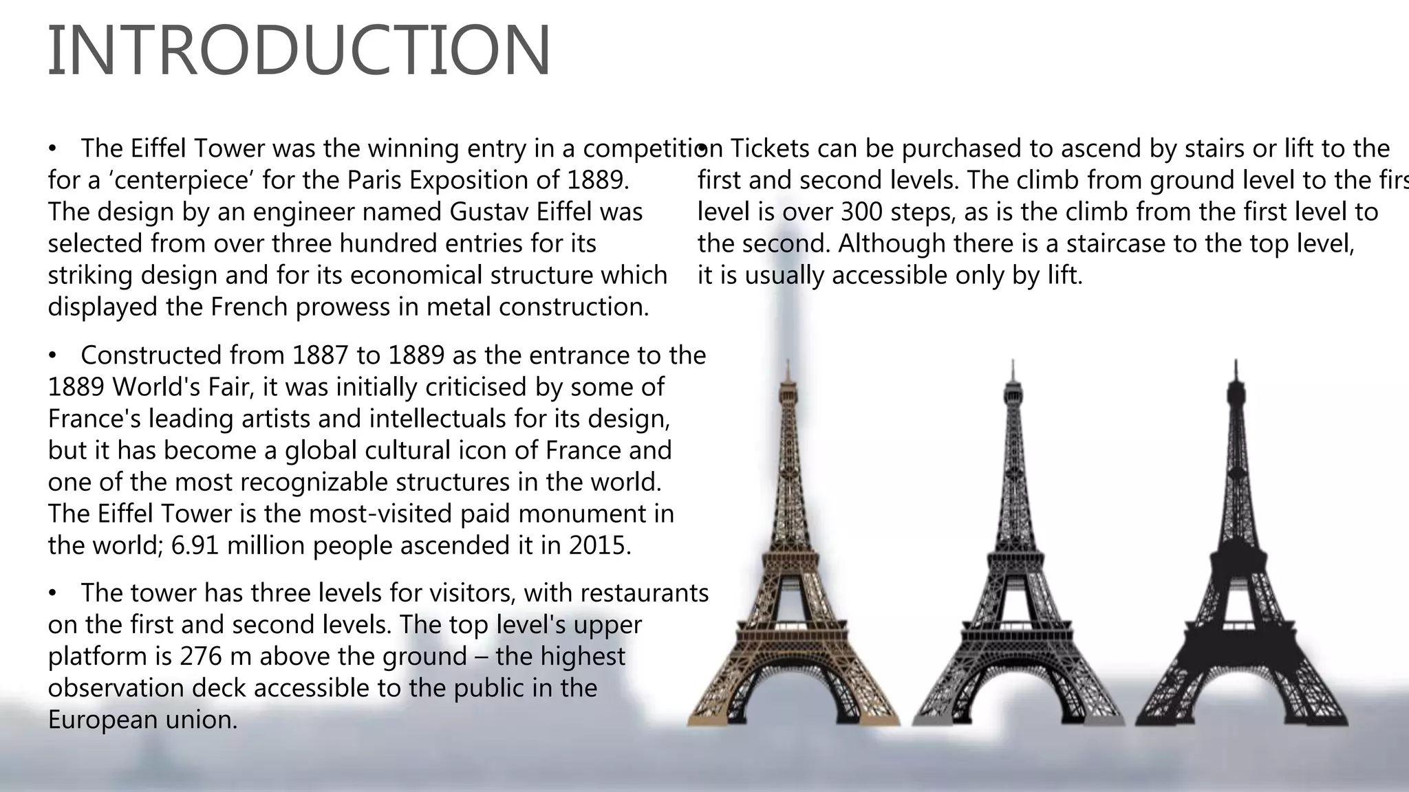 industrial revolution Eiffel Tower | PPTX