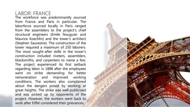industrial revolution Eiffel Tower | PPTX