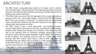 industrial revolution Eiffel Tower | PPTX