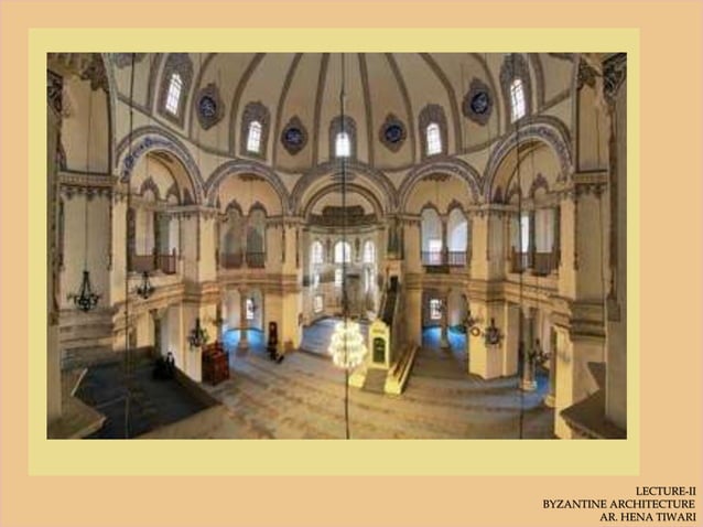 Hoa lec ii (byzantine architecture) | PPTX
