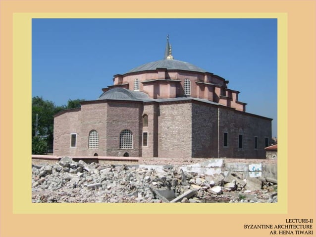 Hoa lec ii (byzantine architecture) | PPTX
