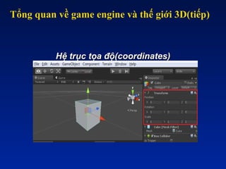 Nghiên cứu công nghệ Unity và xây dựng ứng dụng game 3D trên Mobile - My Project Ha Noi Open ...