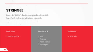 Kiến trúc chung và các platform Stringee cung cấp | PPT