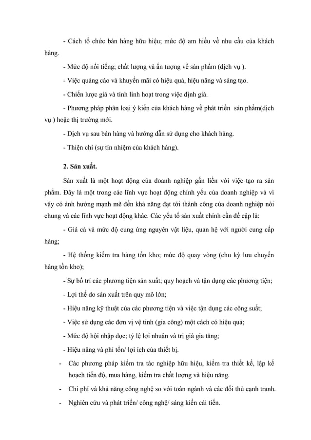 Luận văn: Hoàn thiện công tác hoạch định chiến lược kinh doanh | PDF