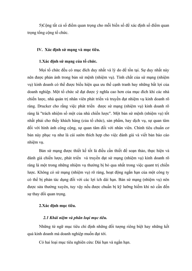 Luận văn: Hoàn thiện công tác hoạch định chiến lược kinh doanh | PDF