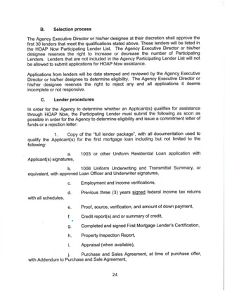 Corona Redevelopment Agency - HOAP Now Guidelines | PDF