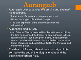 mughal empire ppt architecture | PPT