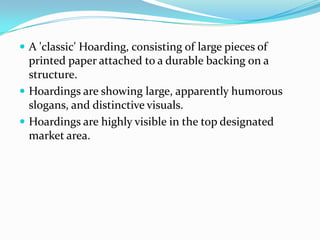 Hoarding contractors & printers | PPT