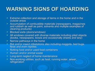 Hoarding presentation 1 | PPT