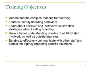 Hoarding presentation 2 | PPT