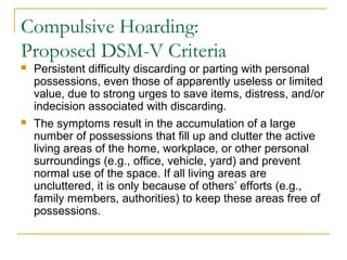 Hoarding presentation 2 | PPT