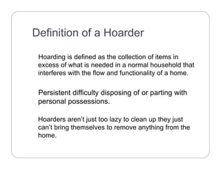 Hoarding | PDF
