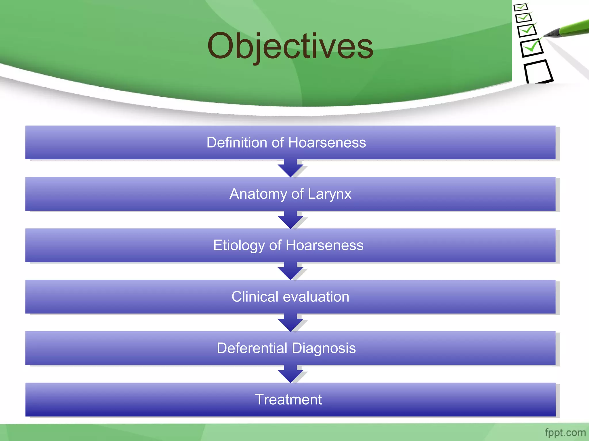 Hoarseness | PPT