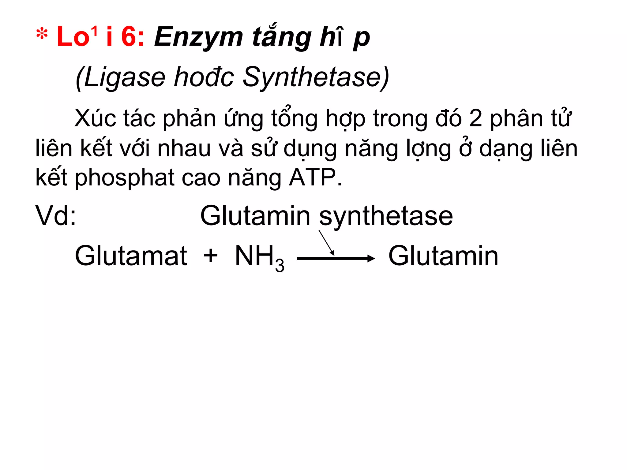 Hoá sinh enzym | PDF