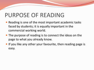Barriers of effective reading | PPTX