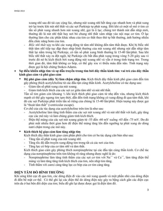 HOẠT ĐỘNG ĐIỆN TIM | PDF