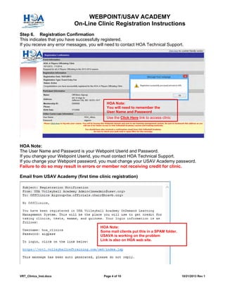 Officiating Clinic Steps | PDF