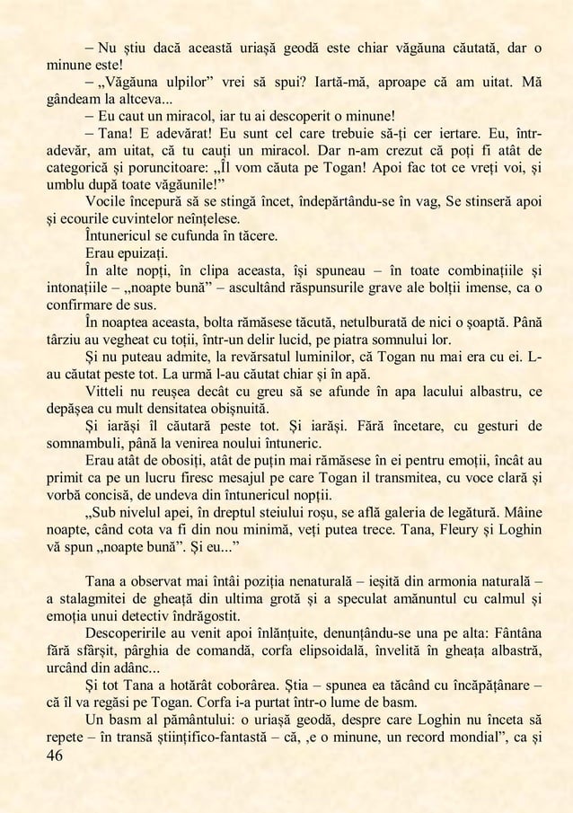 Hobana, ion (edit) fuga in spatiu-timp - v.1.0 | PDF