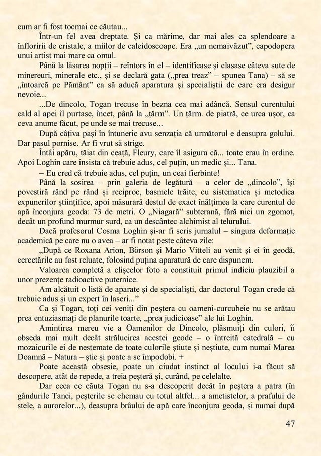 Hobana, ion (edit) fuga in spatiu-timp - v.1.0 | PDF