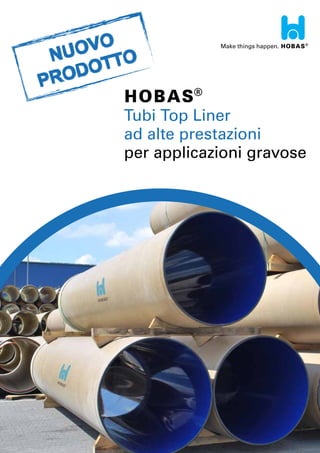 HOBAS Tubazioni Top Liner Brochure | PDF