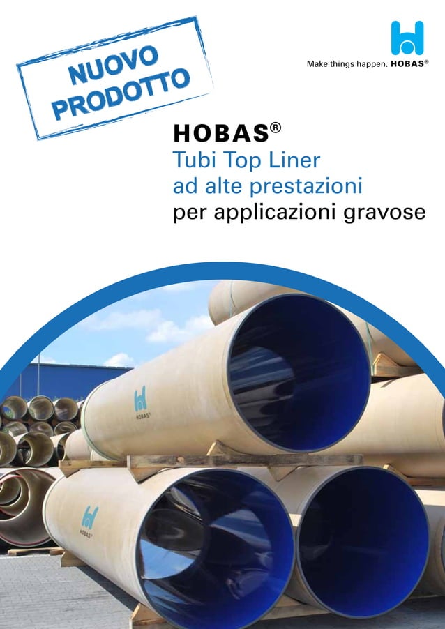 HOBAS Tubazioni Top Liner Brochure | PDF