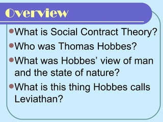 Hobbes: Leviathan | PPT