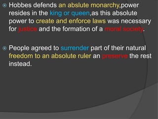 Thomas Hobbes | PPTX