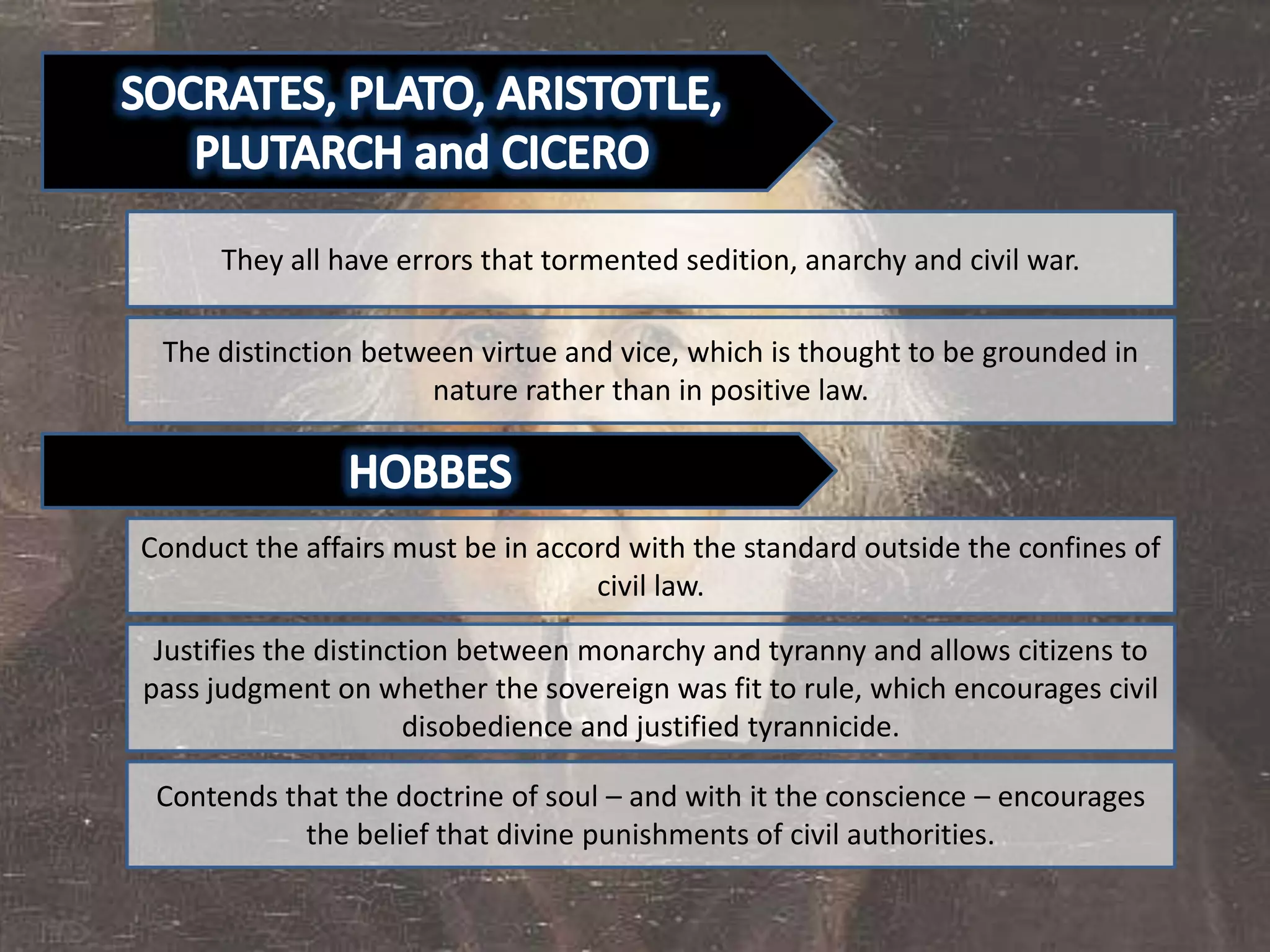 Thomas Hobbes' Political Philosophy | PPT