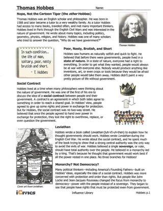 Hobbes reading | PDF