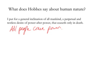 Hobbes | PPT