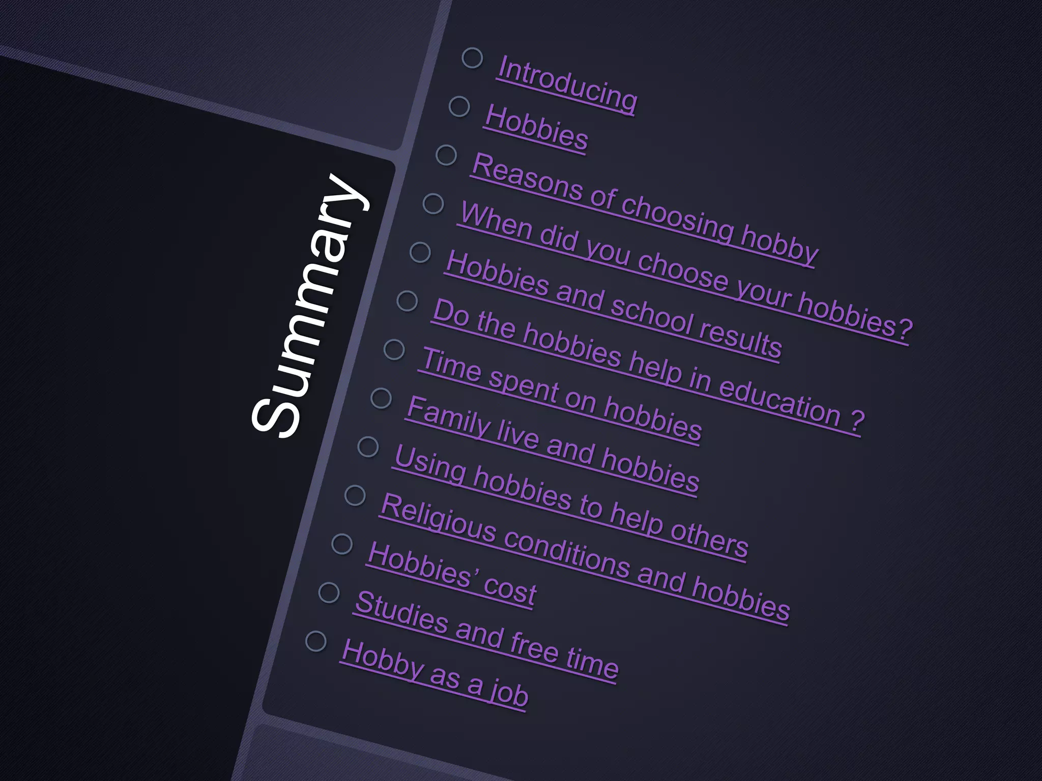 free time and hobbies | PPT