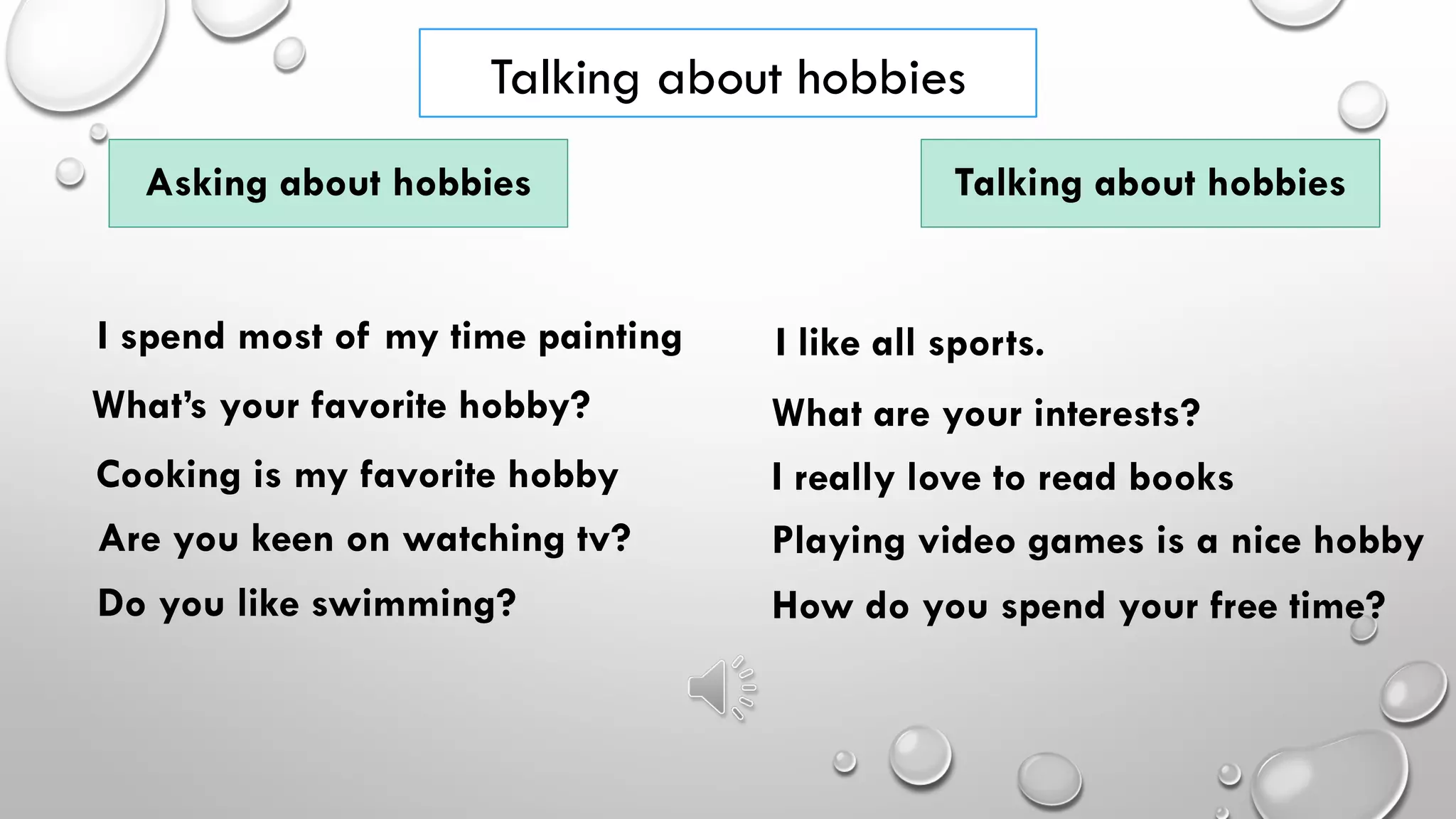 Hobbies | PPT