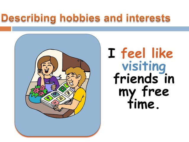 Hobbies and interests | PPTX