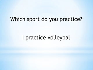 Hobbies and sports | PPTX