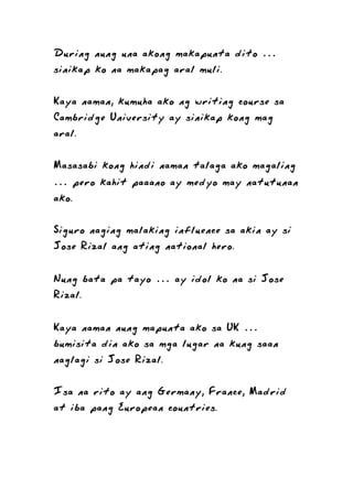 Hobbies and sports | PDF