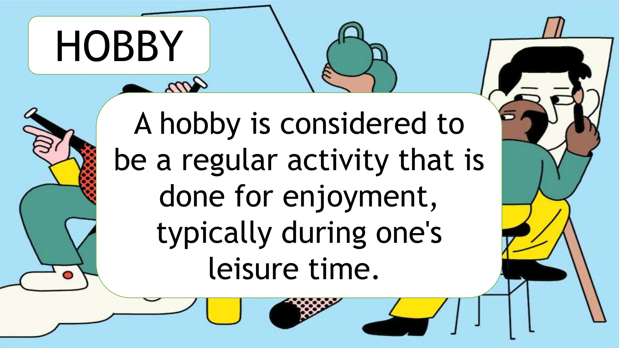HOBBIES OCCUPATION POWERPOINT PRESENTATION | PPT