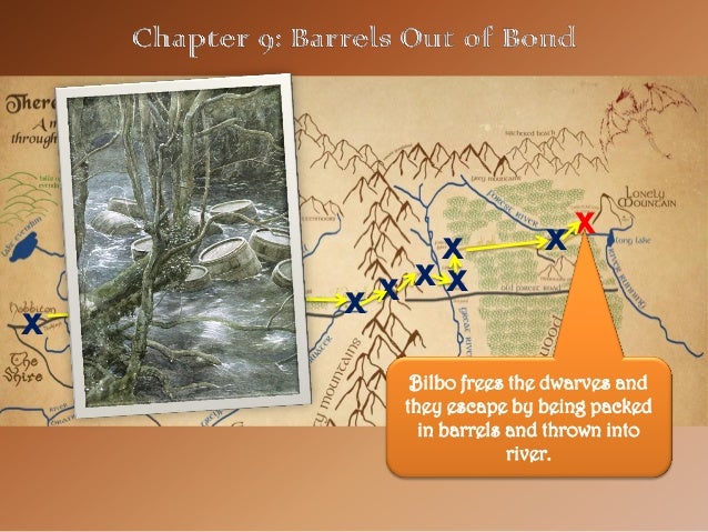 The Hobbit - Mapping Bilbo's Journey