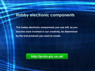 Hobby electronic components | PPT