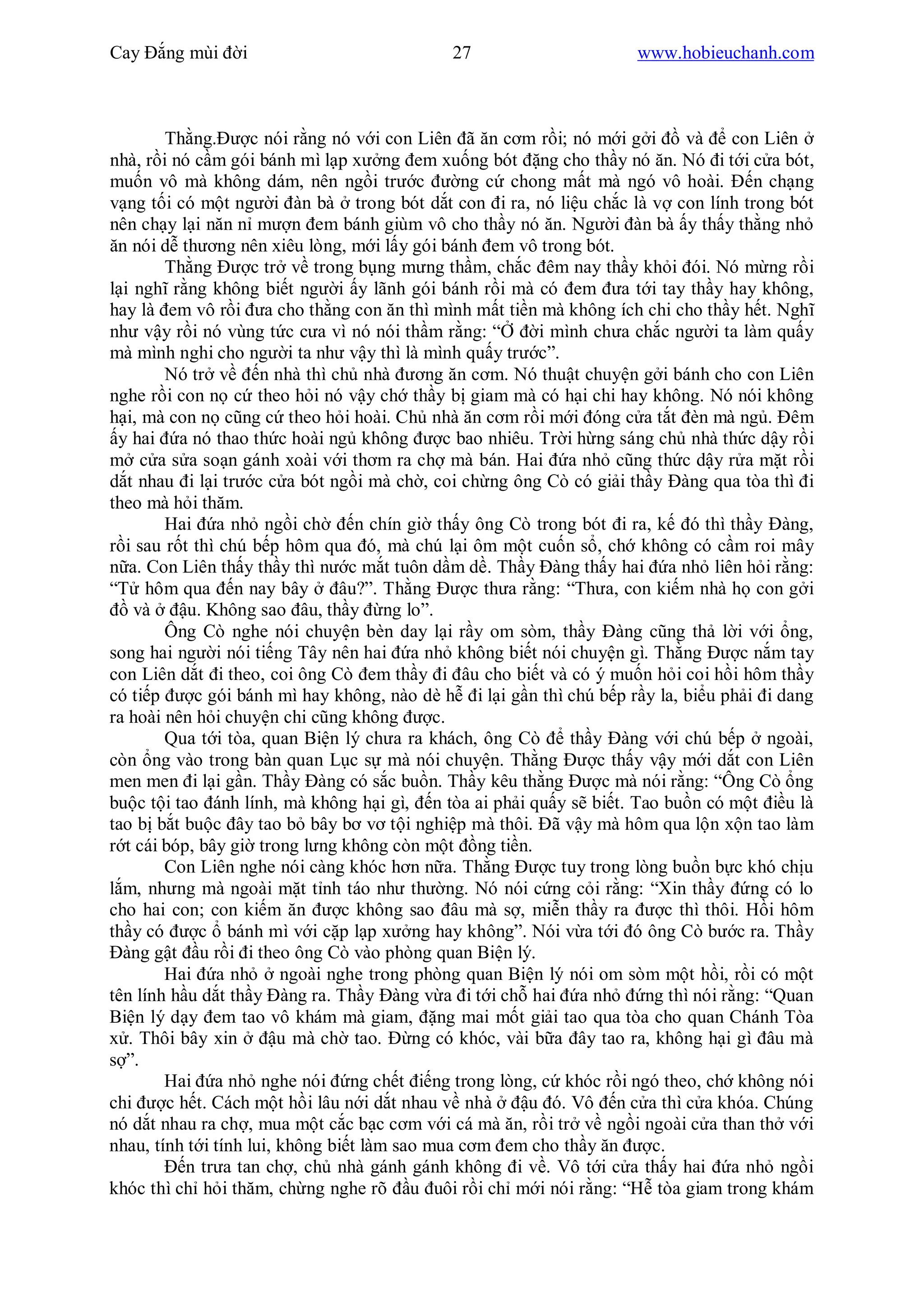 Ho bieu chanh cay dang mui doi | PDF