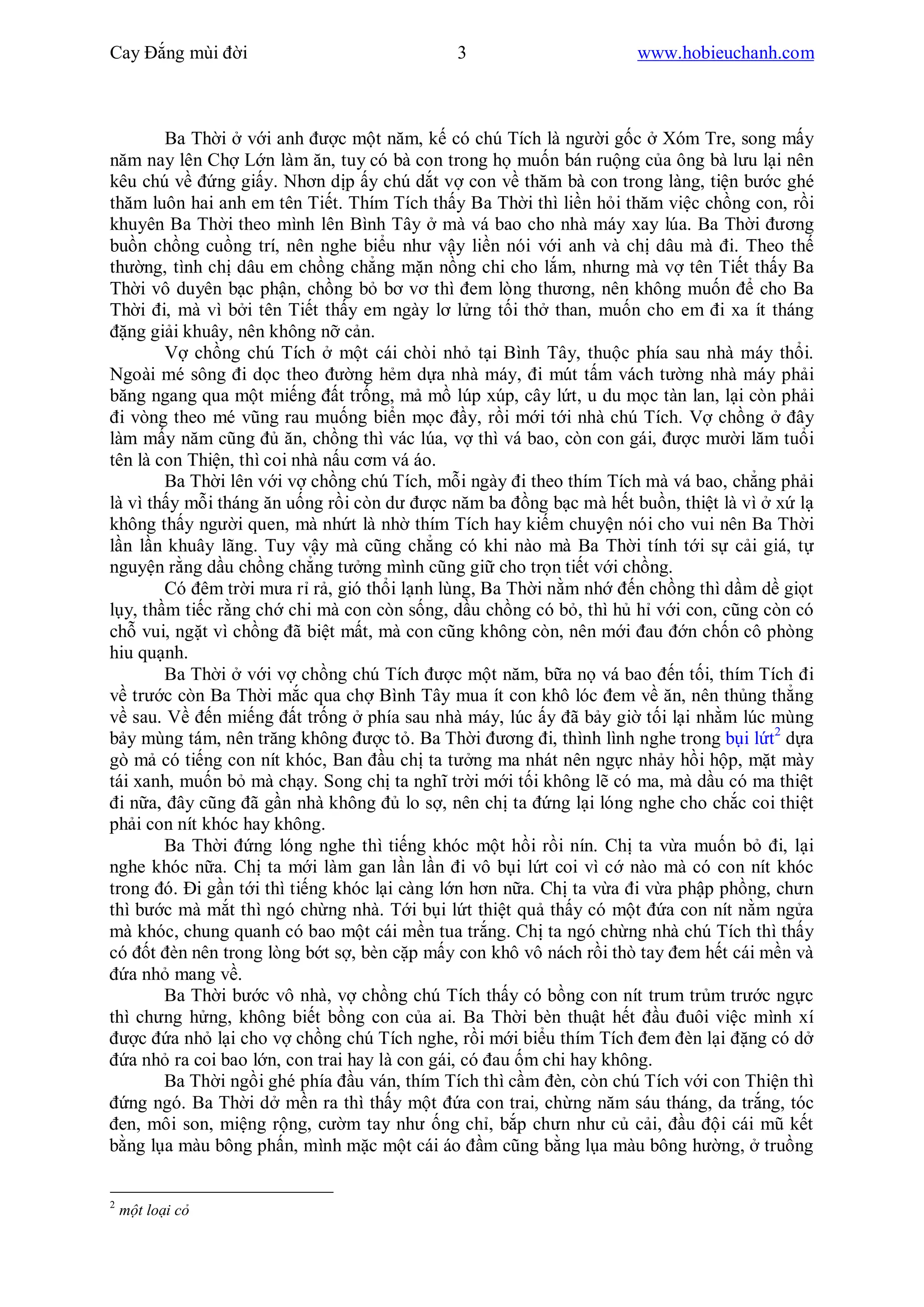 Ho bieu chanh cay dang mui doi | PDF