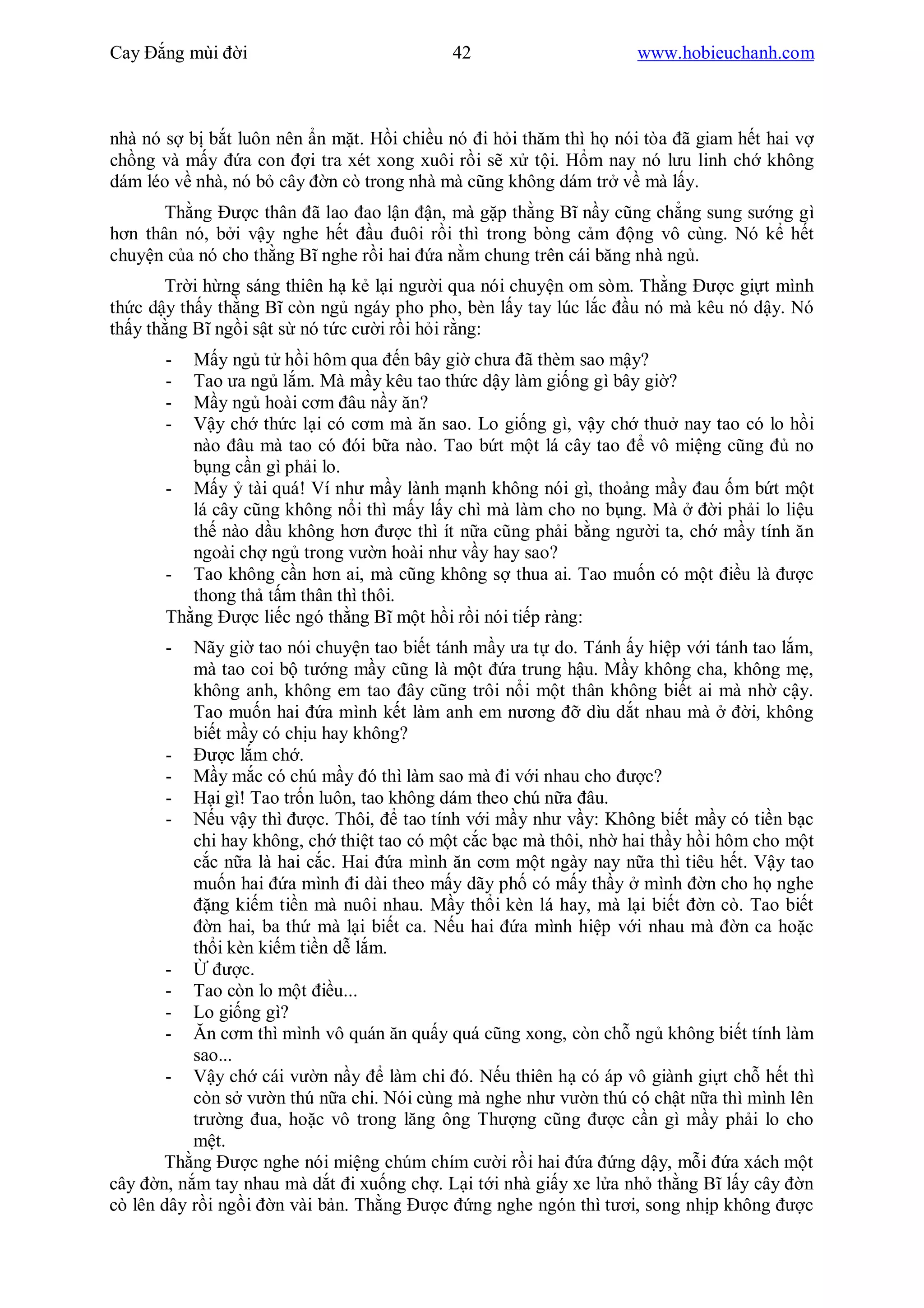 Ho bieu chanh cay dang mui doi | PDF