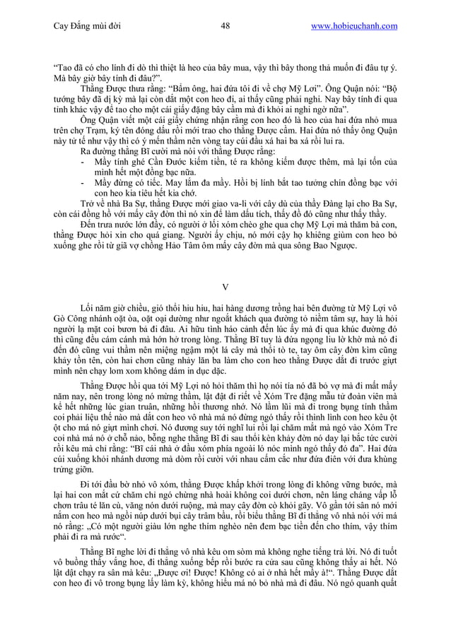 Ho bieu chanh cay dang mui doi | PDF