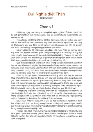 Ho bieu chanh dai nghia diet than | PDF