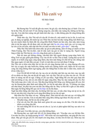 Ho bieu chanh hai tha cuoi vo | PDF