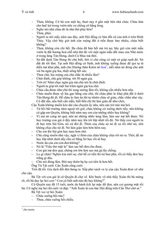 Ho bieu chanh y va tinh | PDF