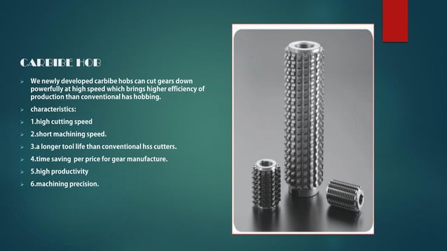 Hobs and cutters | PDF