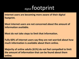 Your Digital Footprint | PPT