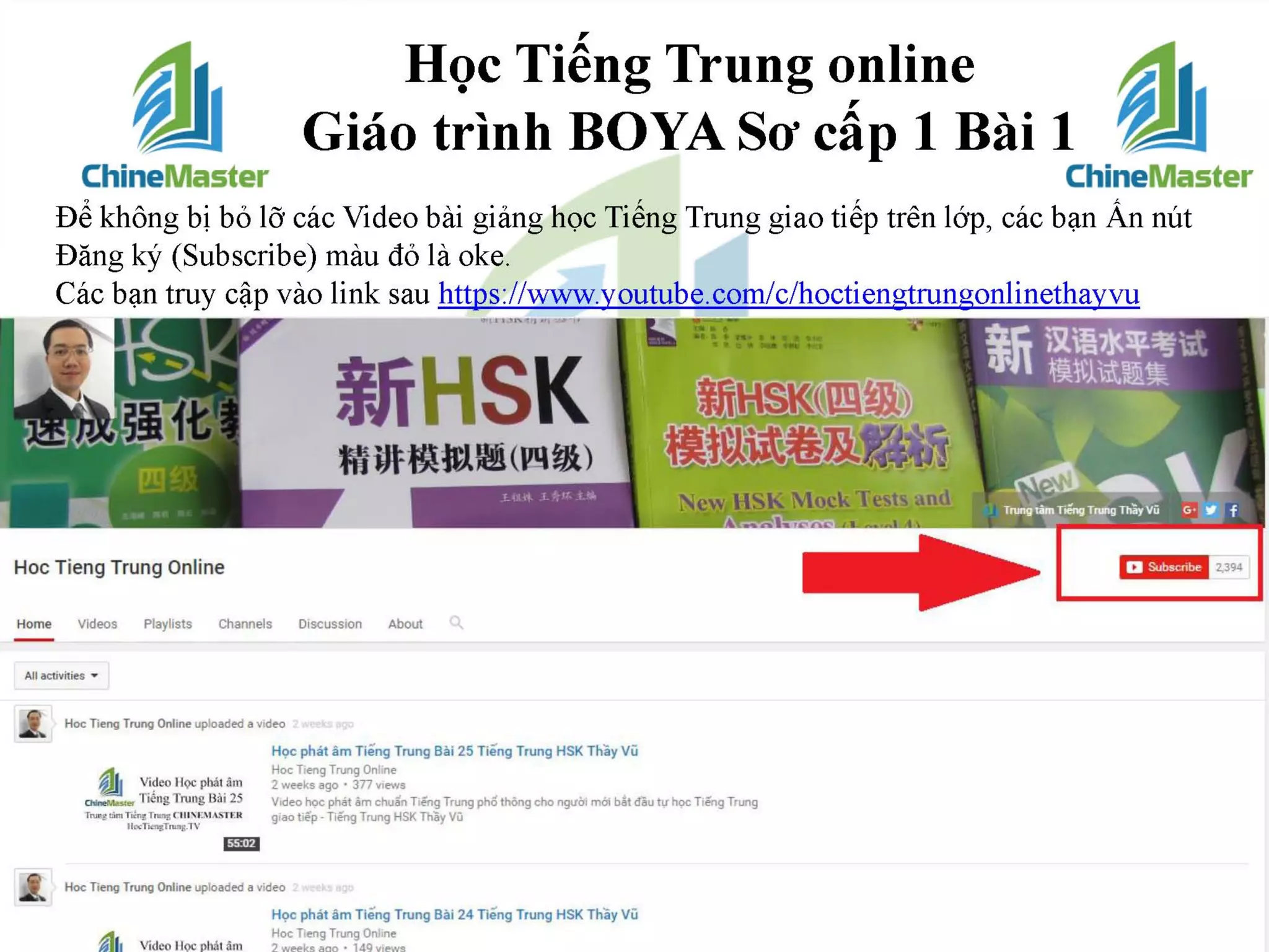 Học tiếng Trung online Bài 1 Giáo trình Hán ngữ BOYA Sơ cấp 1 | PDF