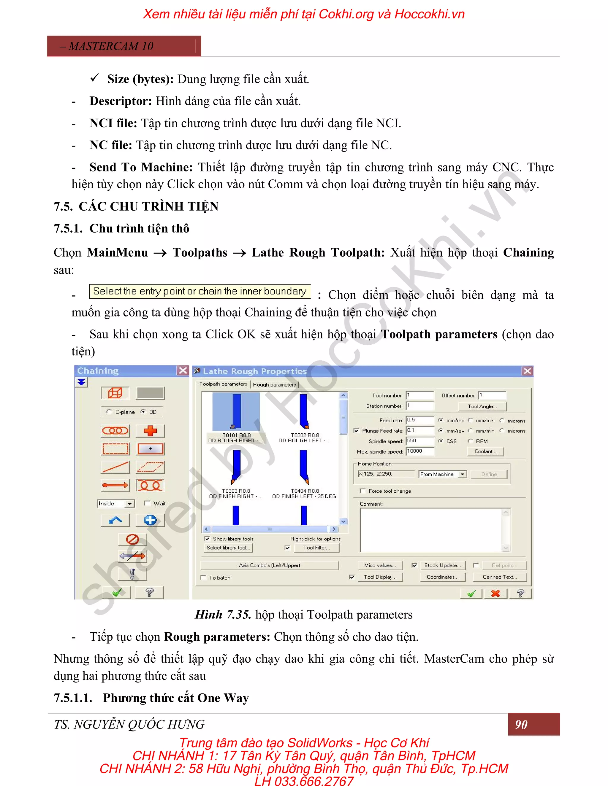 Phương phap gia cong tien trong MasterCAM X6 | PDF